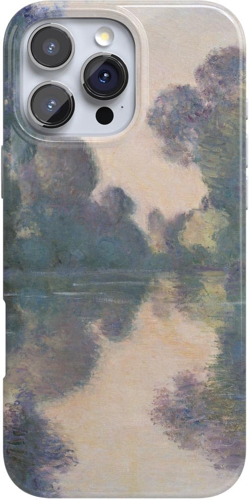 Amazon.com: Casely iPhone 16 Pro Max Case | Monet's Morning | Classic Ultra Slim Case Design ...