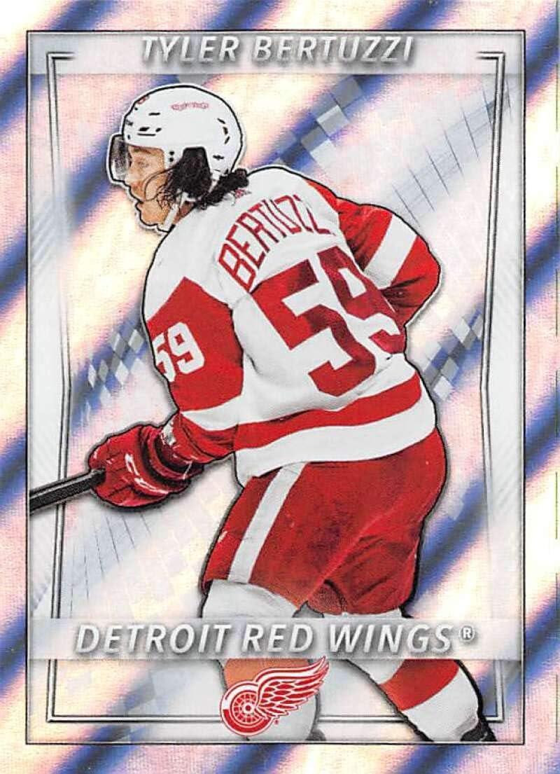 Amazon.com: 2020-21 Topps NHL Sticker #174 Tyler Bertuzzi Foil Detroit ...
