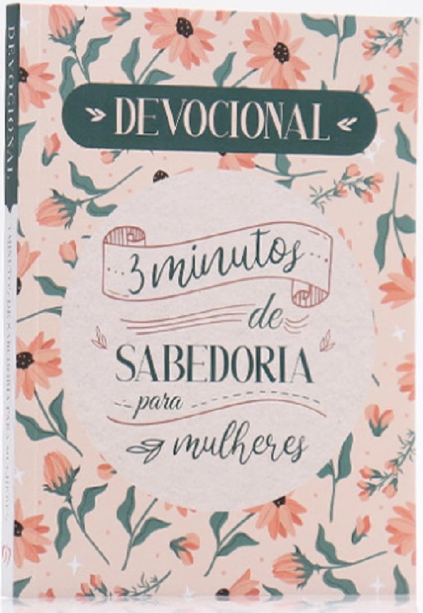 Devocional 3 minutos de sabedoria para mulheres - lettering | Amazon.com.br