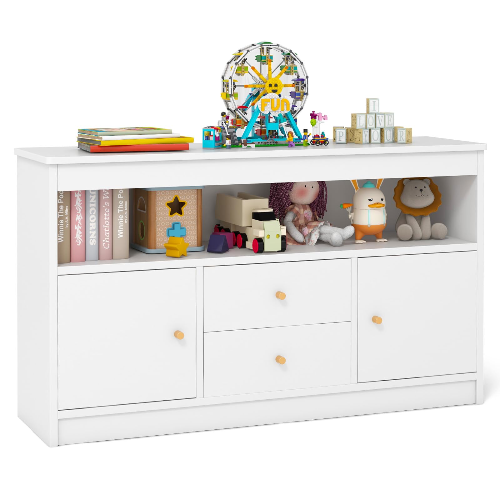 Amazon.com: Costzon Toy Storage Organizer, Multifunctional Storage ...