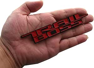 Amazon.com: 2019-2024 Trail Boss Emblem Car Badge 3D Nameplate ...