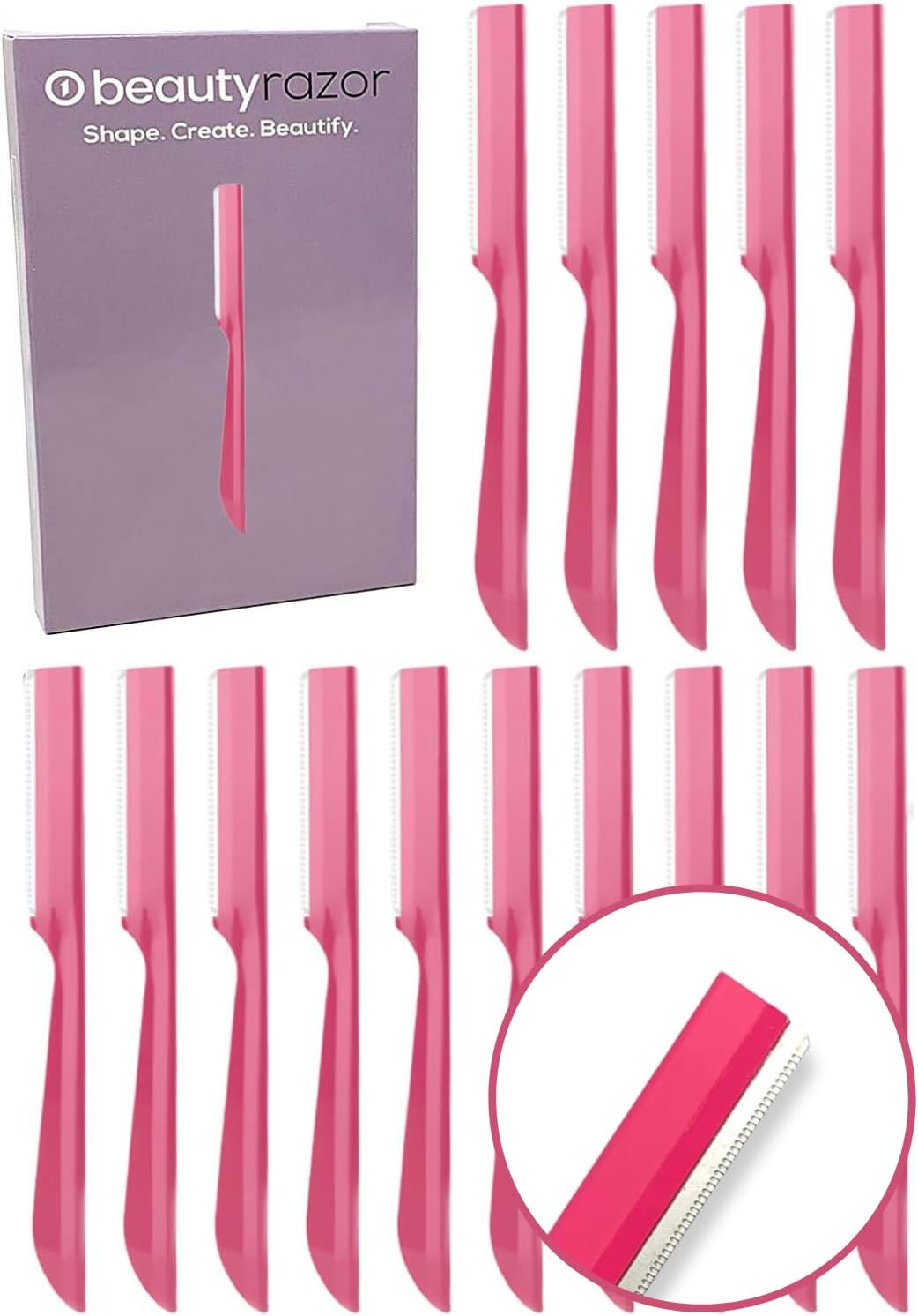 Amazon.com: Womens Facial Hair Razor For Face Peach Fuzz Removal Shaver ...