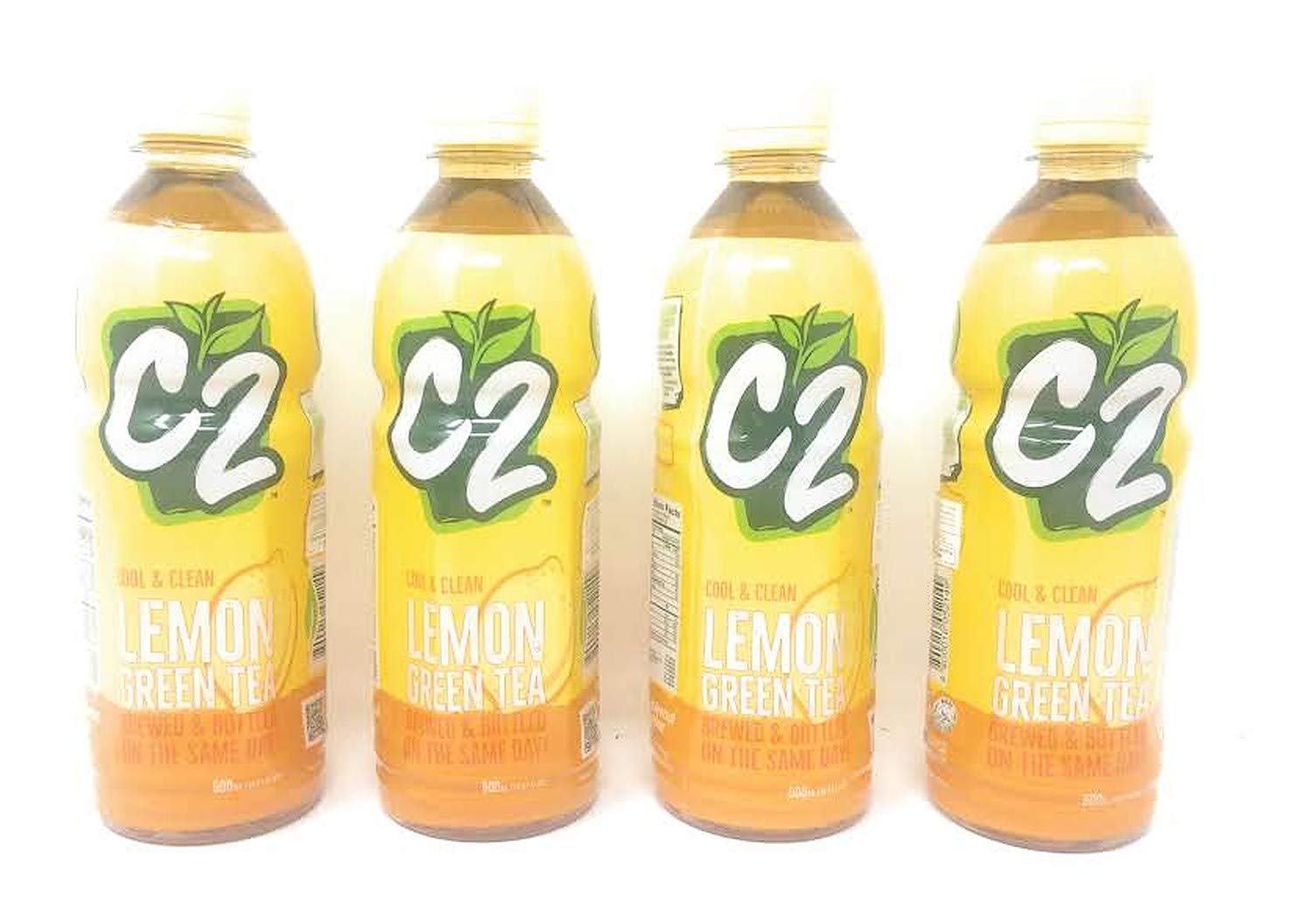 Amazon.com : C2 Lemon Green Tea 500ml, 4 Pack : Grocery & Gourmet Food