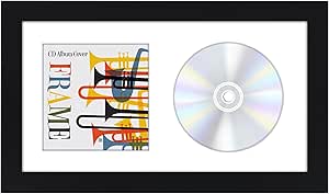 Amazon.com - Americanflat 6.5x12 CD Frame Display Case with Shatter ...