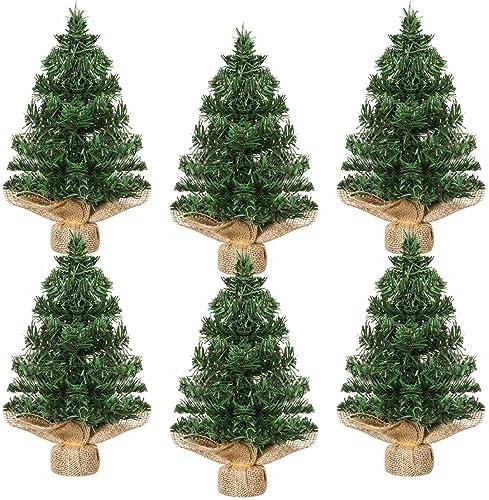 Amazon.com: Fofetbfo 4 PCS Tabletop Mini Christmas Tree, 11.8 Inch ...