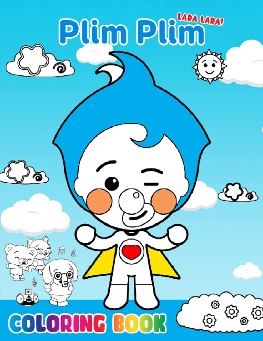 Plim Plim Coloring Book Creative And Exclusive Gift Idea For Kids ...