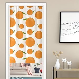 Amazon.co.jp: YQkasj Cute Noren, Stylish, Scandinavian Long Light ...