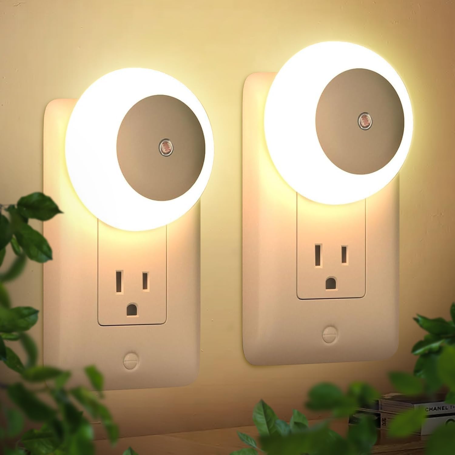 Night Light, ANYOUI 6 Pack Night Lights Plug into Wall, Dusk to Dawn ...
