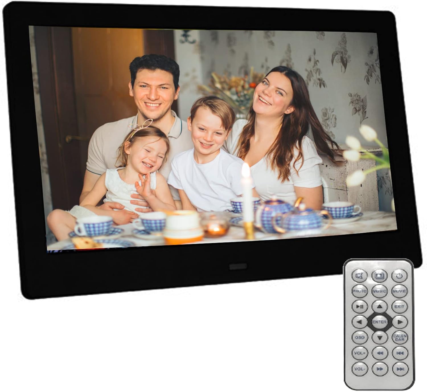 AKUMA Marco Digital de Fotos, 7 Pulgadas 1024 * 600 HD Álbum ...