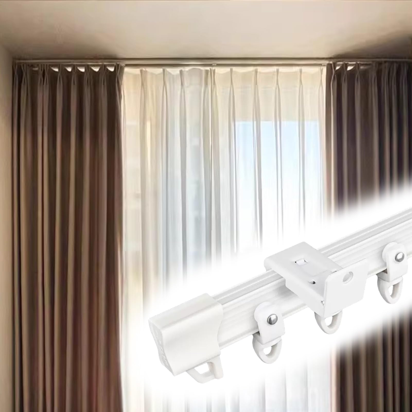 Curtain Track For Heavy Curtains Wholesale Heavy Duty Curtain Track