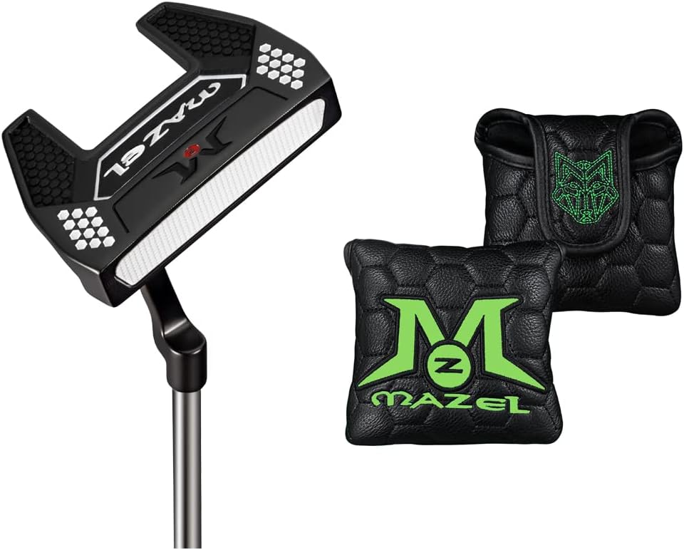 Amazon.com : MAZEL Golf Putter & Mallet Putter Headcover,Bundle of 2 ...