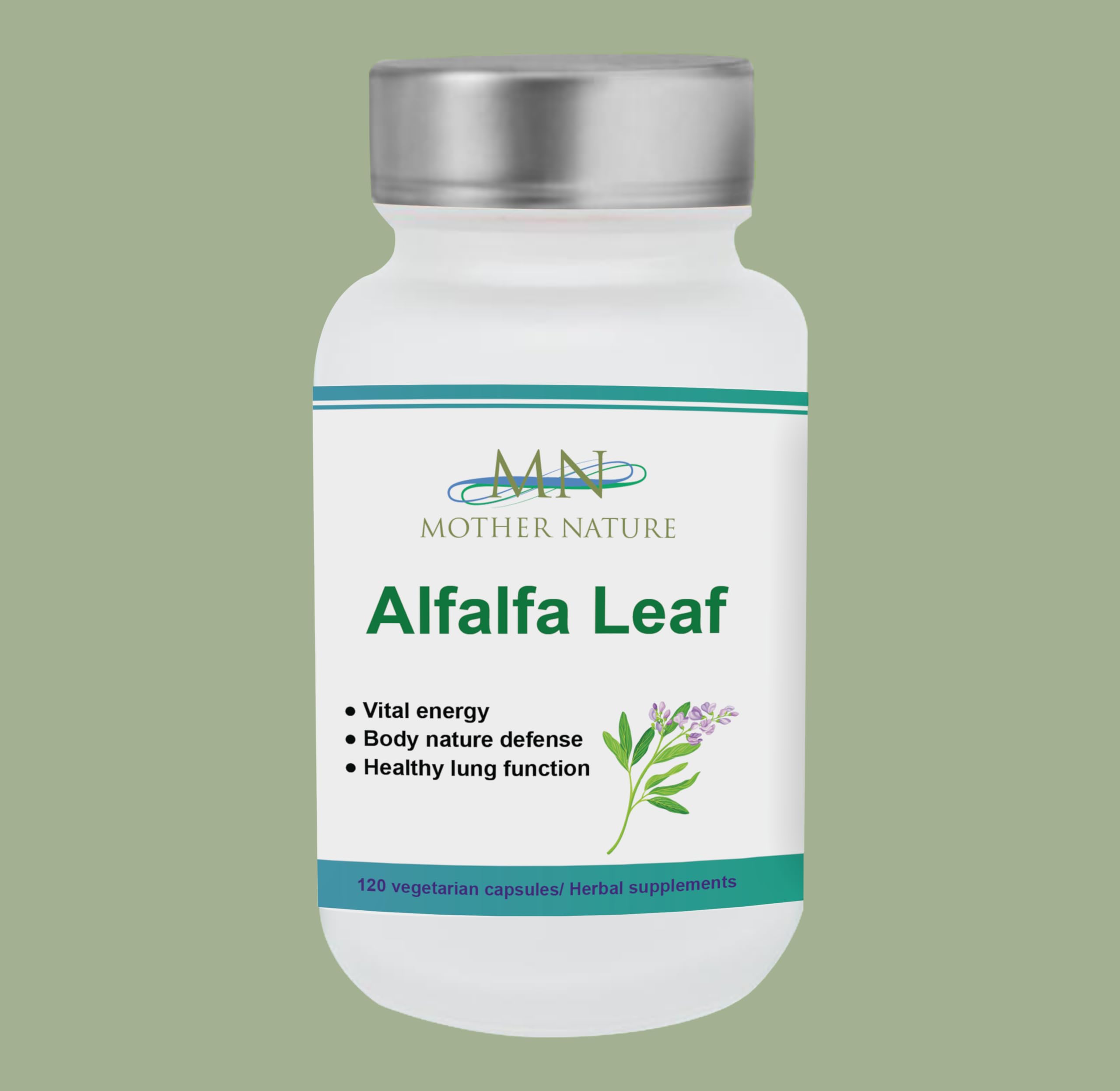 Amazon.com: MN Mother Nature Alfalfa Supplement (380mg) - 120 Capsules ...