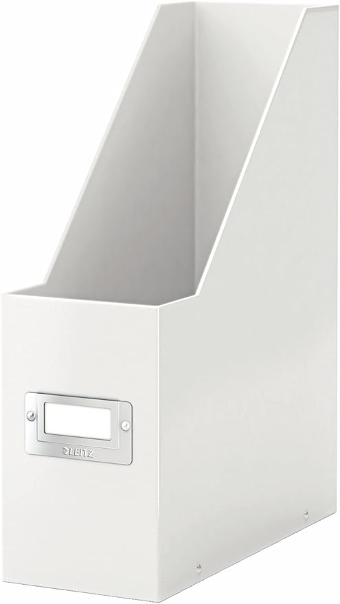 Leitz Magazine File Holder, A4, Cardboard Document Storage Box with ...