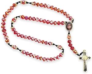 Amazon.com: GCK The Most Precious Blood of Jesus Christ Red Crystal ...