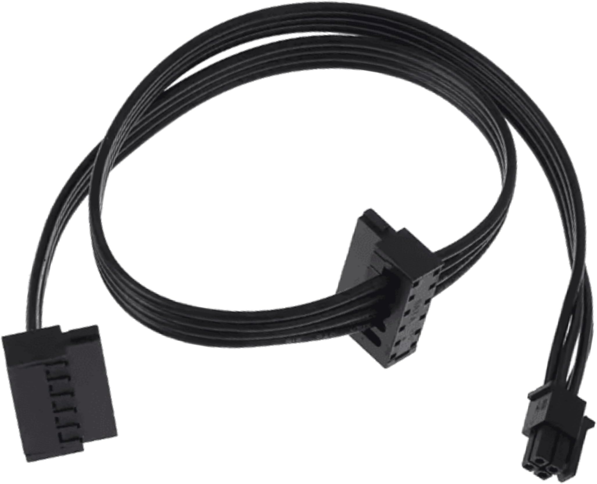 PARUHT ATX 4-Pin to Dual 15 Pin SATA, |𝐁𝐢𝐠 𝟒 𝐏𝐢𝐧| Hard Drive HDD Power ...