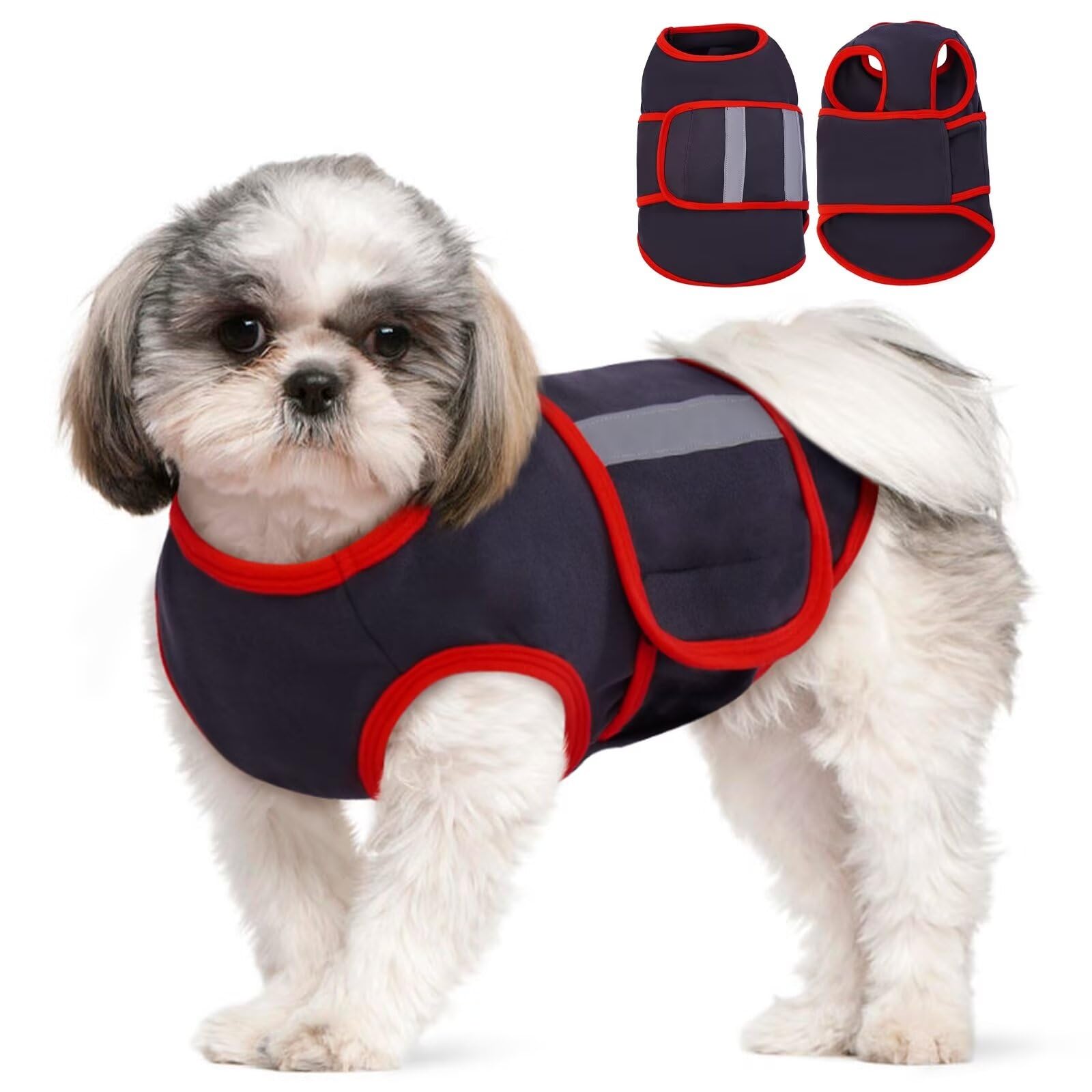 Amazon.com : MIGOHI Dog Anxiety Vest,Soft Dog Anxiety Relief Coat ...