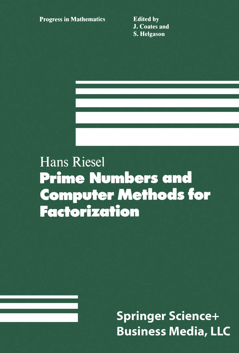 Amazon.com: Prime Numbers and Computer Methods for Factorization ...