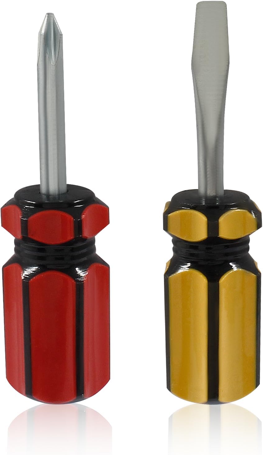 Amazon.com: Litoexpe Stubby Screwdriver Set - Flathead Slotted and ...