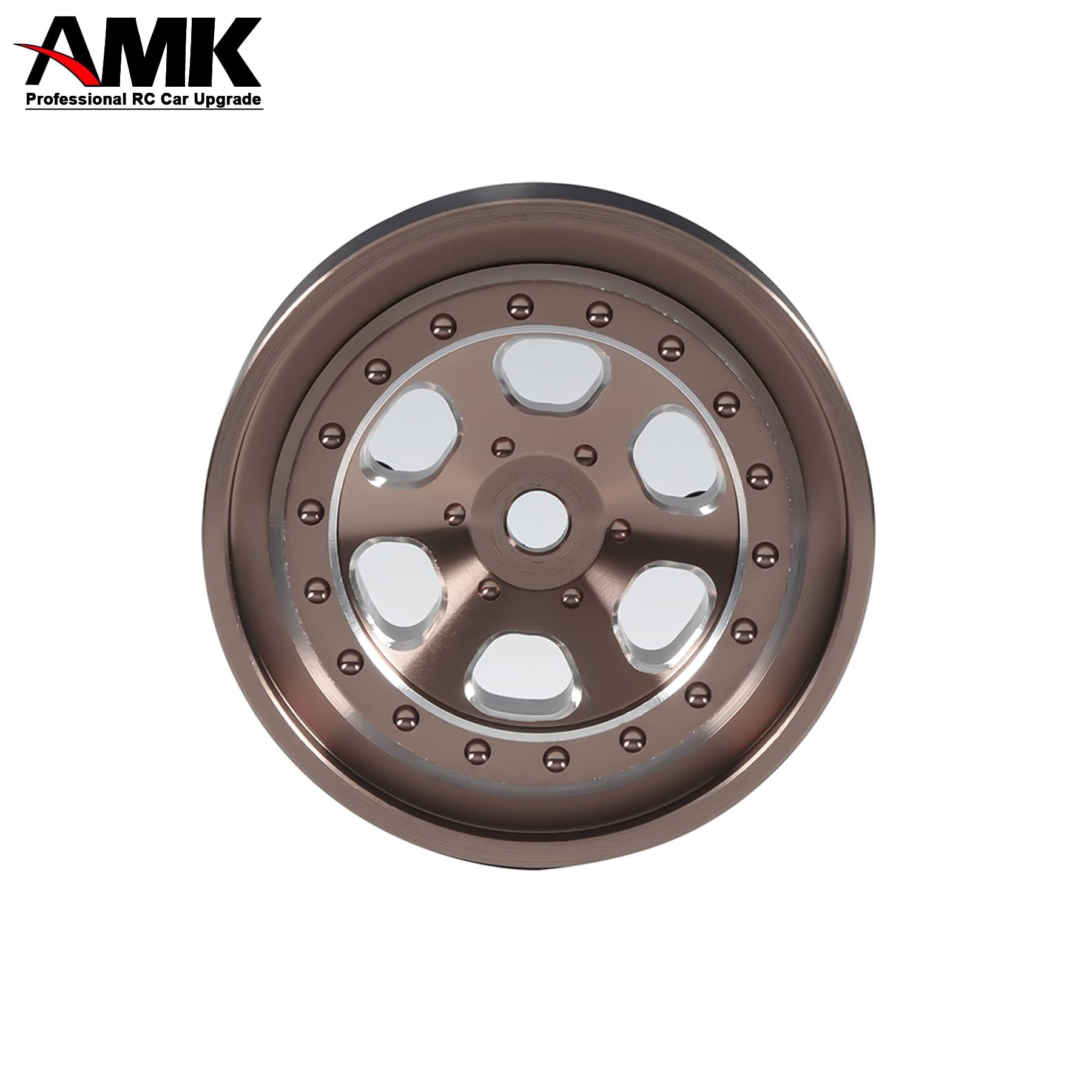 Blue Aluminum Crawler Wheels 1.3 Inch Beadlock Wheels For SCX24 & TRX4M ...