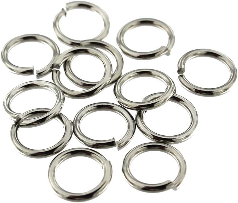 Amazon.com: 100 Stainless Steel Jump Rings 10mm - Open 16 Gauge - J153