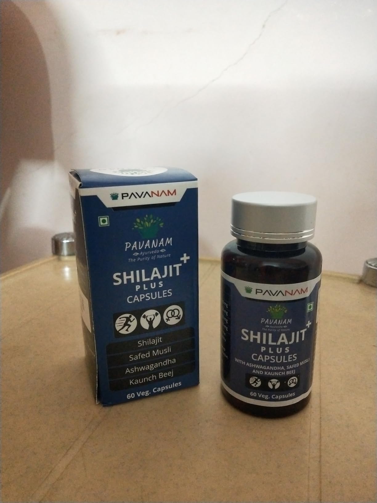 Pavanam Ayurveda Pure Himalayan Shilajit/Shilajeet Capsules for men ...