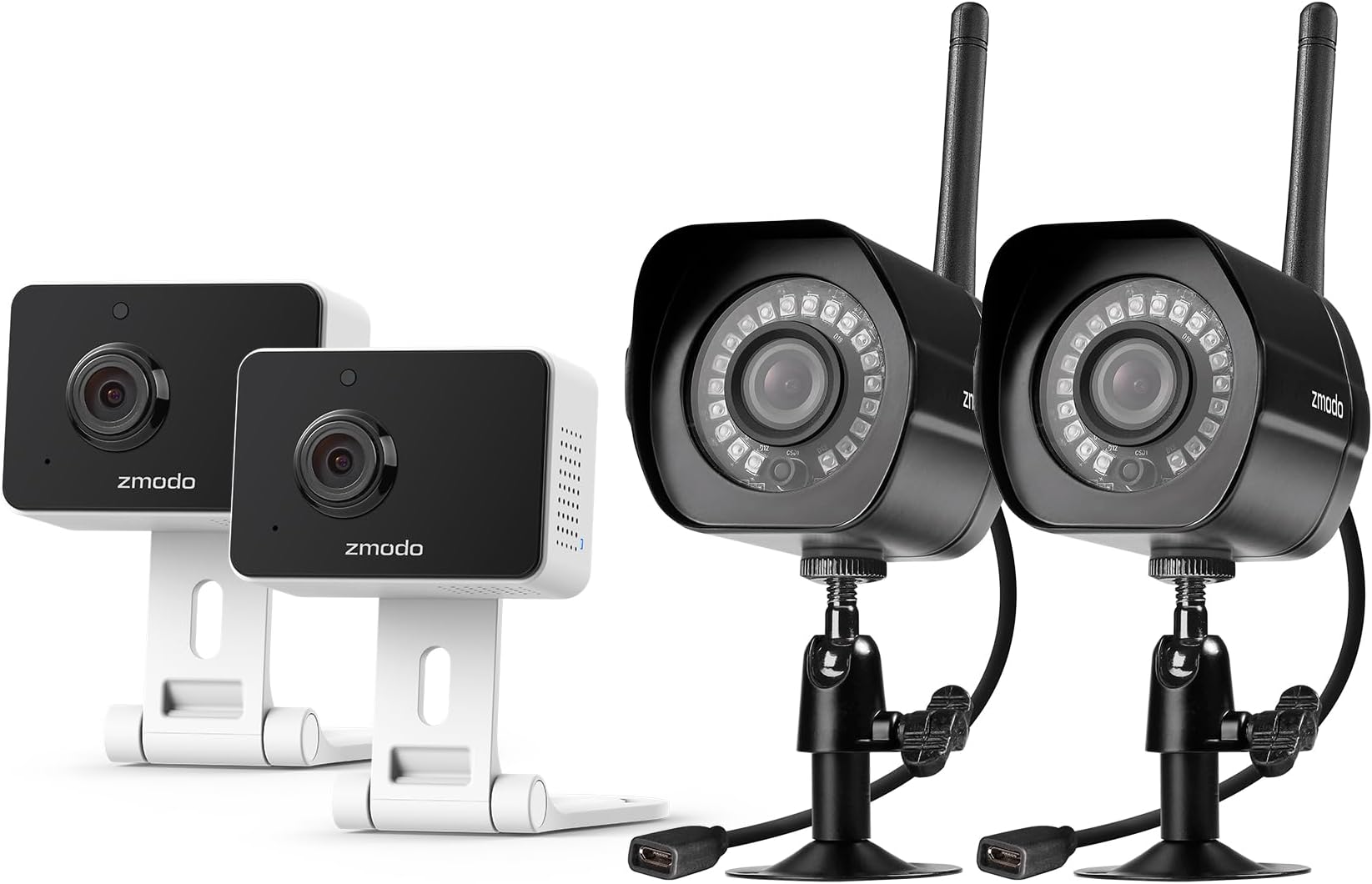 Amazon.com : Septekon 2 Pack Outdoor Security Camera 2K，WiFi Cameras ...