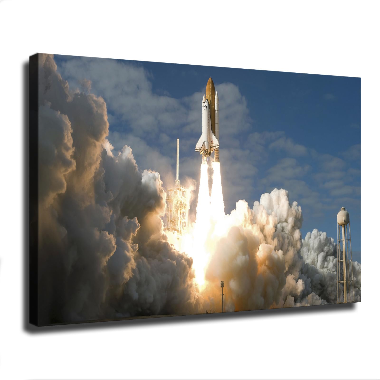 Nasa Launch Pad On Fire