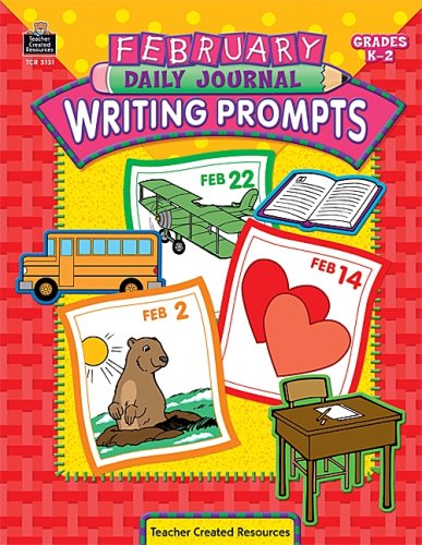Amazon.com: February Daily Journal Writing Prompts: 0721202031691 ...