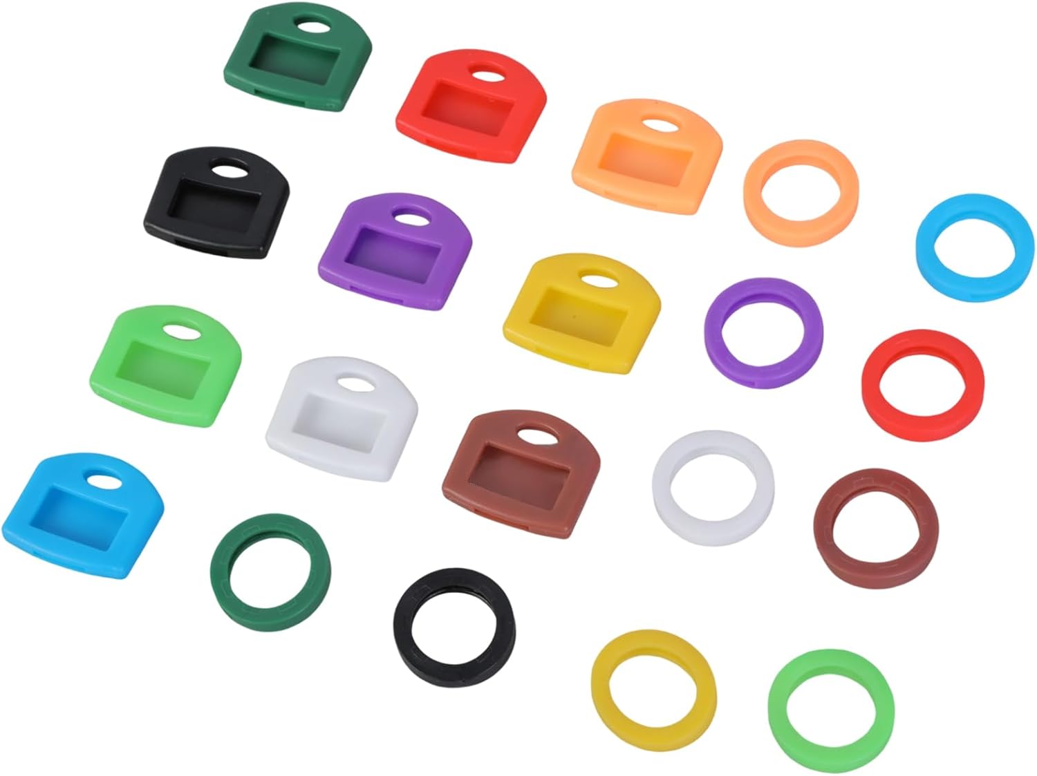 Key Caps Covers in Variety Color for Key Identification Effortless Key ...