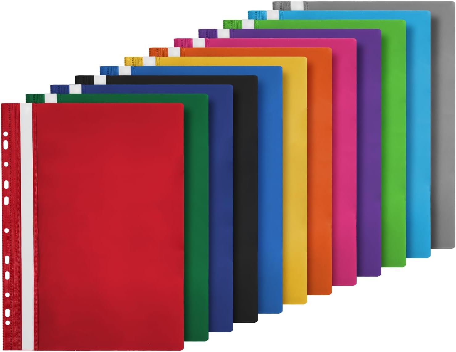 Office to Go - 5 Schnellhefter A4 zum Abheften im Ordner, sort. Farben ...