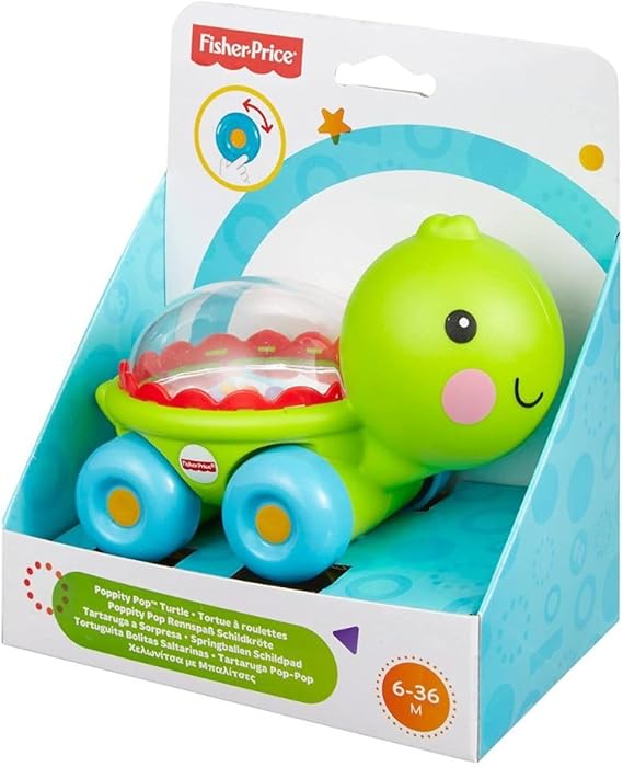 Amazon.com: Fisher-Price Poppity Pop Turtle : Toys & Games