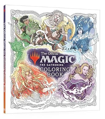 The Official Magic: The Gathering Coloring Book : Official Magic the ...