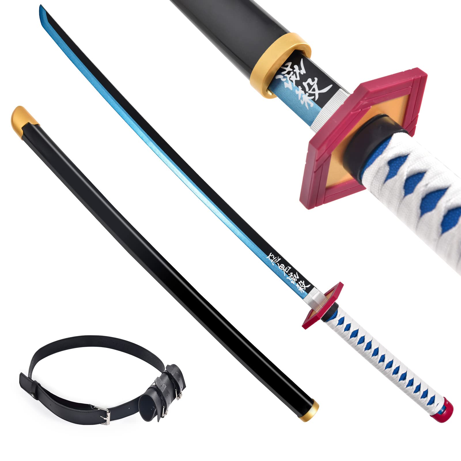 Buy Demon Slayer Sword Anime Swords 41inch - Bamboo Blade Samurai ...