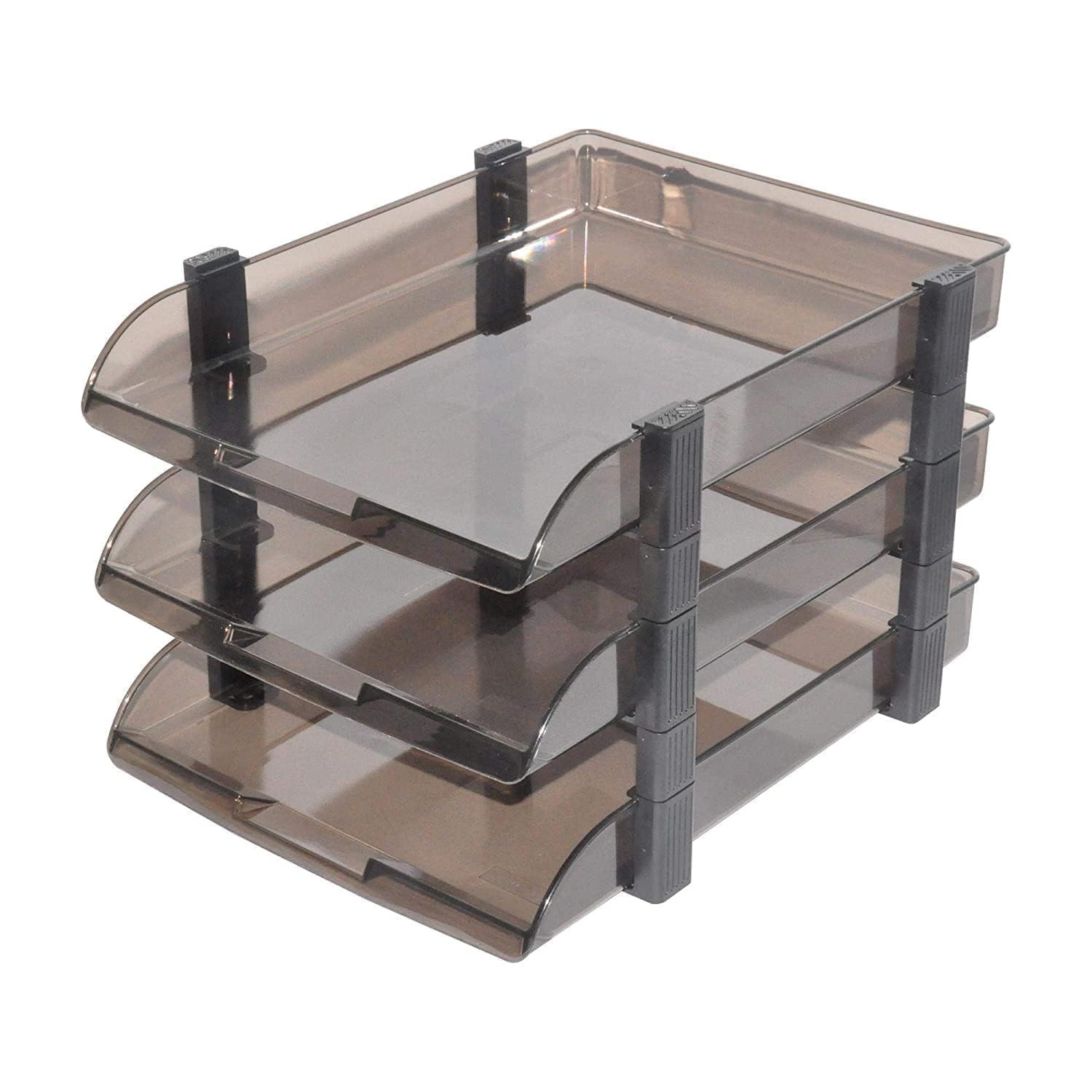 FIS FSOT-5033High Quality Folding File Tray Set of 3 Trays for A4 ...