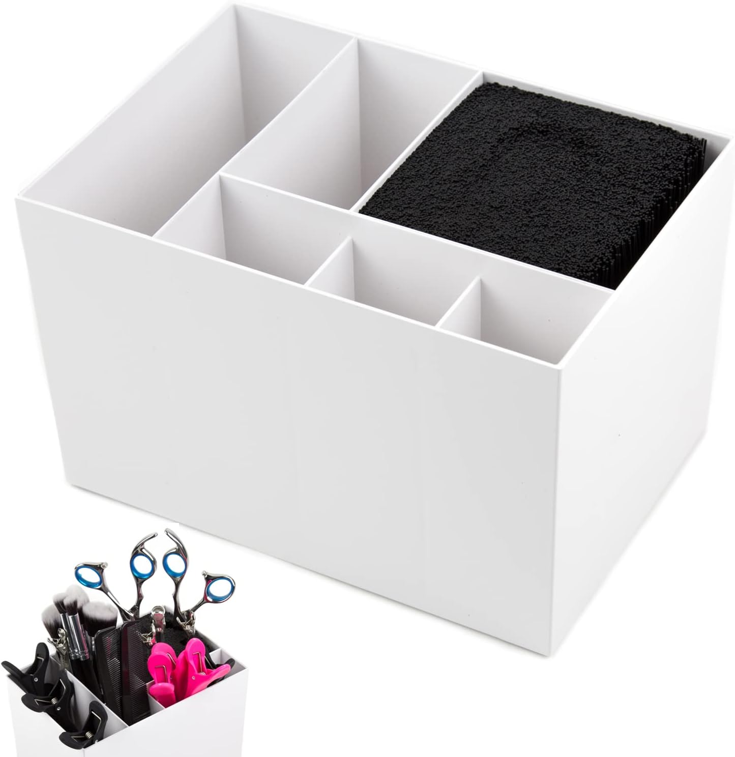 Amazon.com: Hair Dresser Organizer - Shear & Scissor Holder for Stylist ...