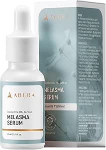 Abera Melasma Serum with Niacinamide and Hyaluronic Acid, Dark Spot Corrector Serum, Melasma ...