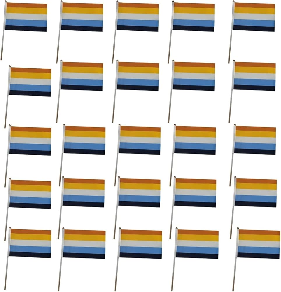 Bandera Asexual Aromática