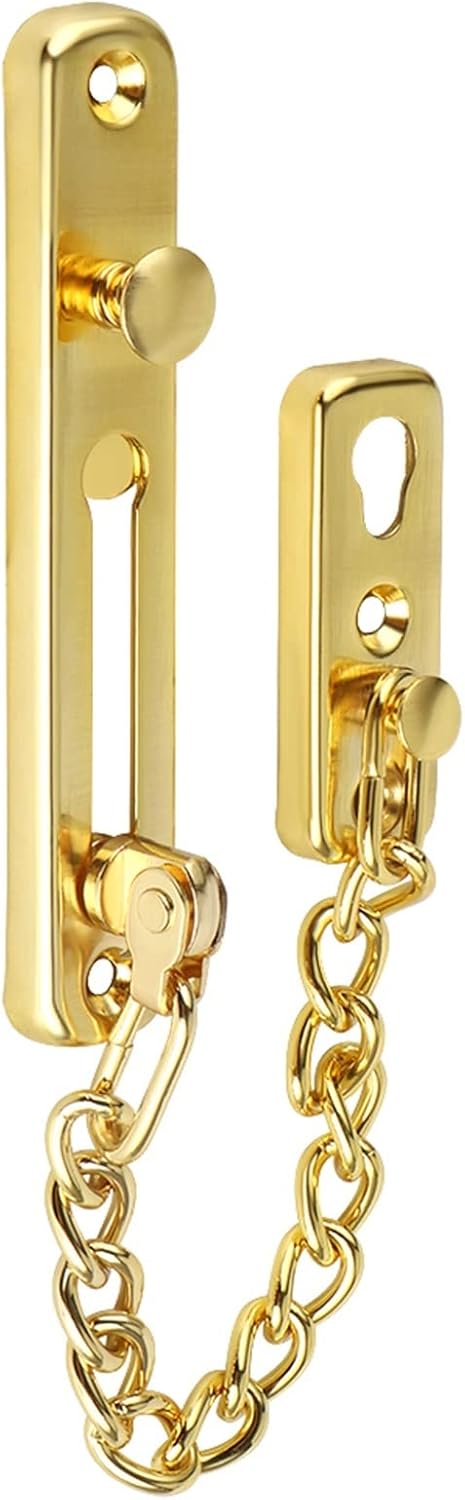 Amazon.com: SHAUNI Stainless Steel Sliding Door Lock Latch Rotate Bolt ...