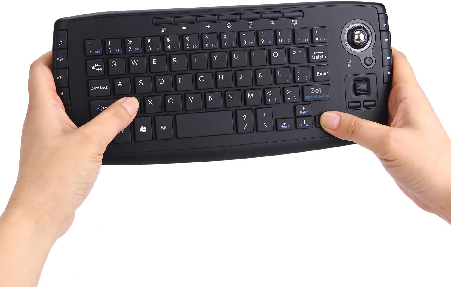 Amazon.com: Fonicer Multimedia 2.4Ghz Wireless Mini Keyboard with ...