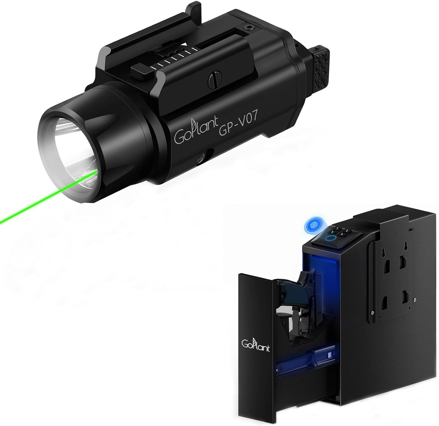 Amazon.com: GOPLANT 2250 Lumens Rechargeable LED Weapon Light Combo+ ...