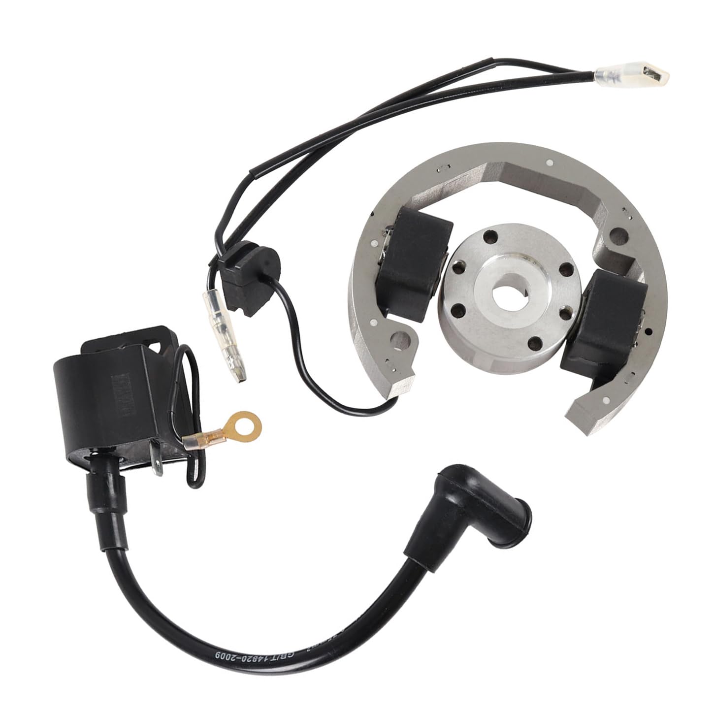 Amazon.com: Stator Ignition Coil Stator Rotor Kit works with Flywheel ...
