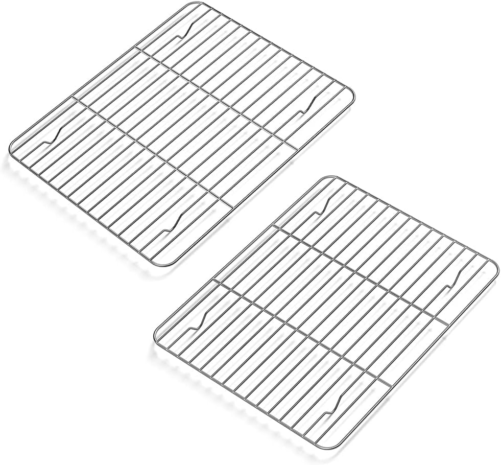 Amazon.com: HengKe 3 Pieces Cooling Rack for Baking, Cake Cooling Rack ...