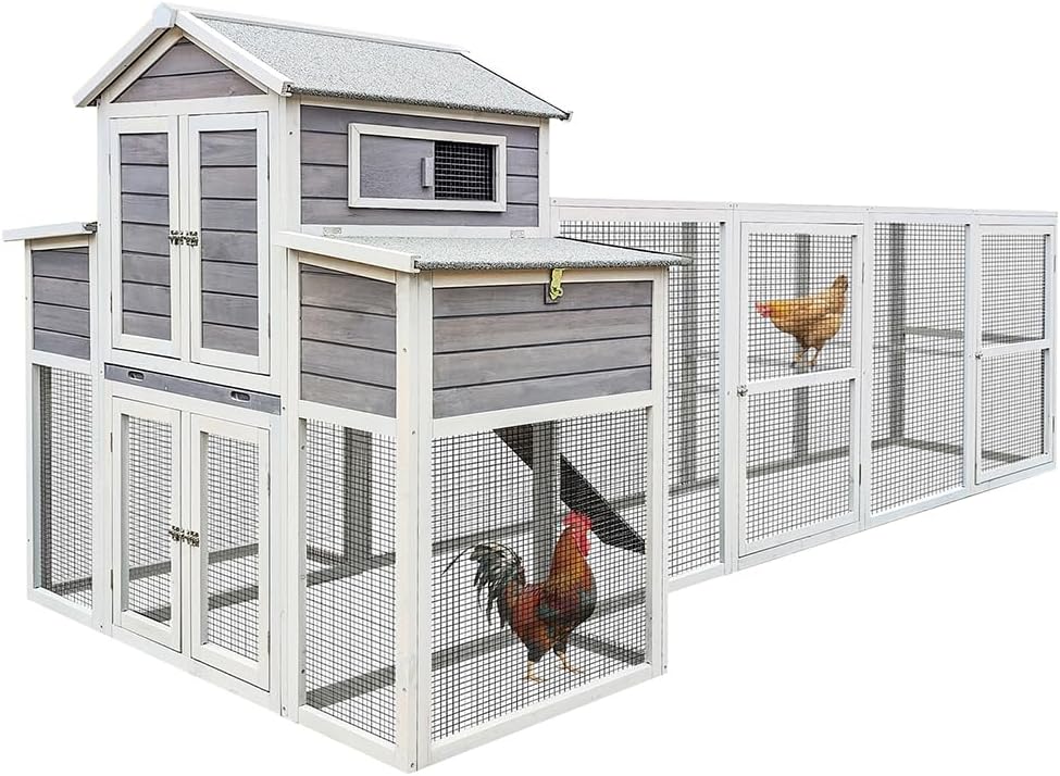 Amazon.com: 150" Chicken Coop Extra Large Chicken House for 10 ...