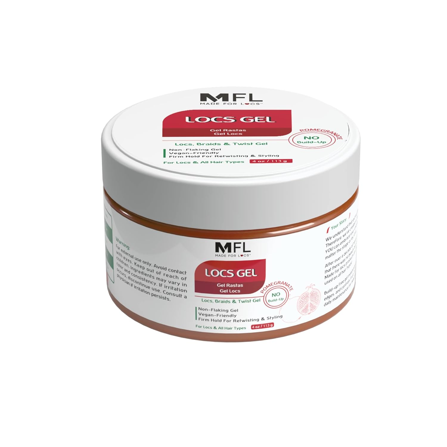 Amazon.com : Made For Locs Retwisting Firm Hold Styling Pomade | Gel ...