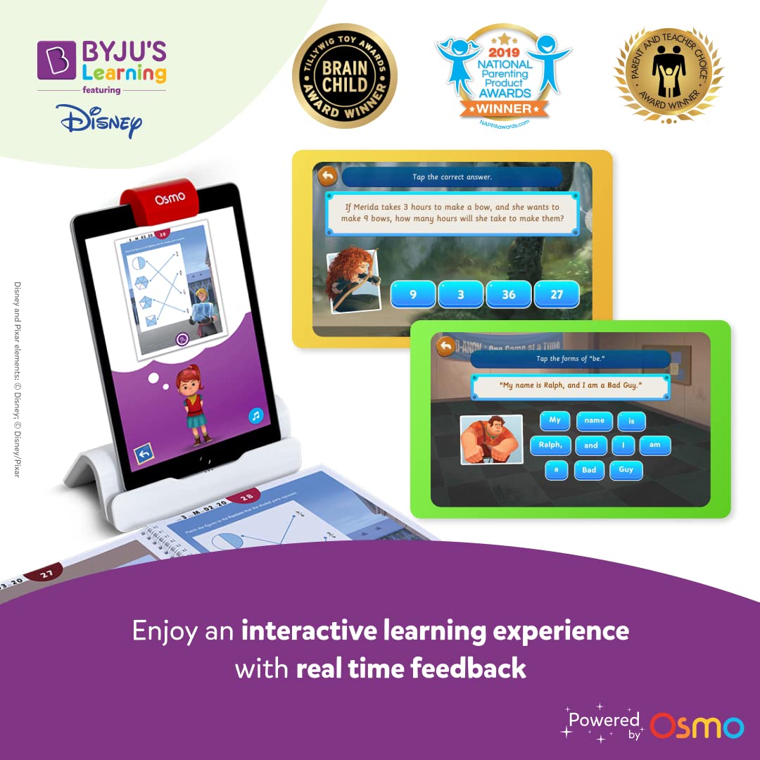 Buy BYJU’S Learning (Featuring Disney), 3rd Grade Premium Kit-Ages 7-9 ...