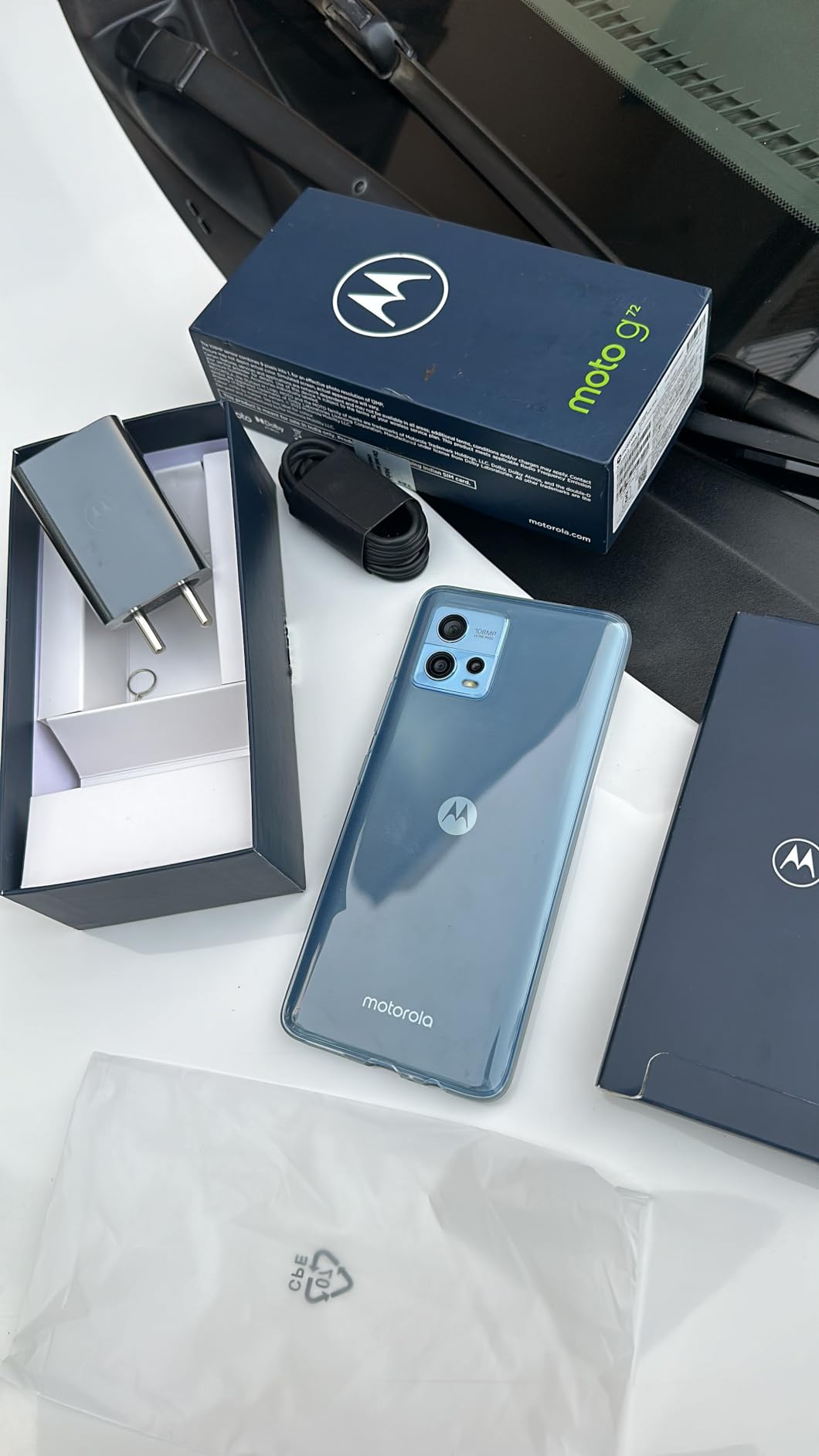 (Refurbished) Motorola G72 (6GB, 128GB) (Polar Blue) : Amazon.in ...