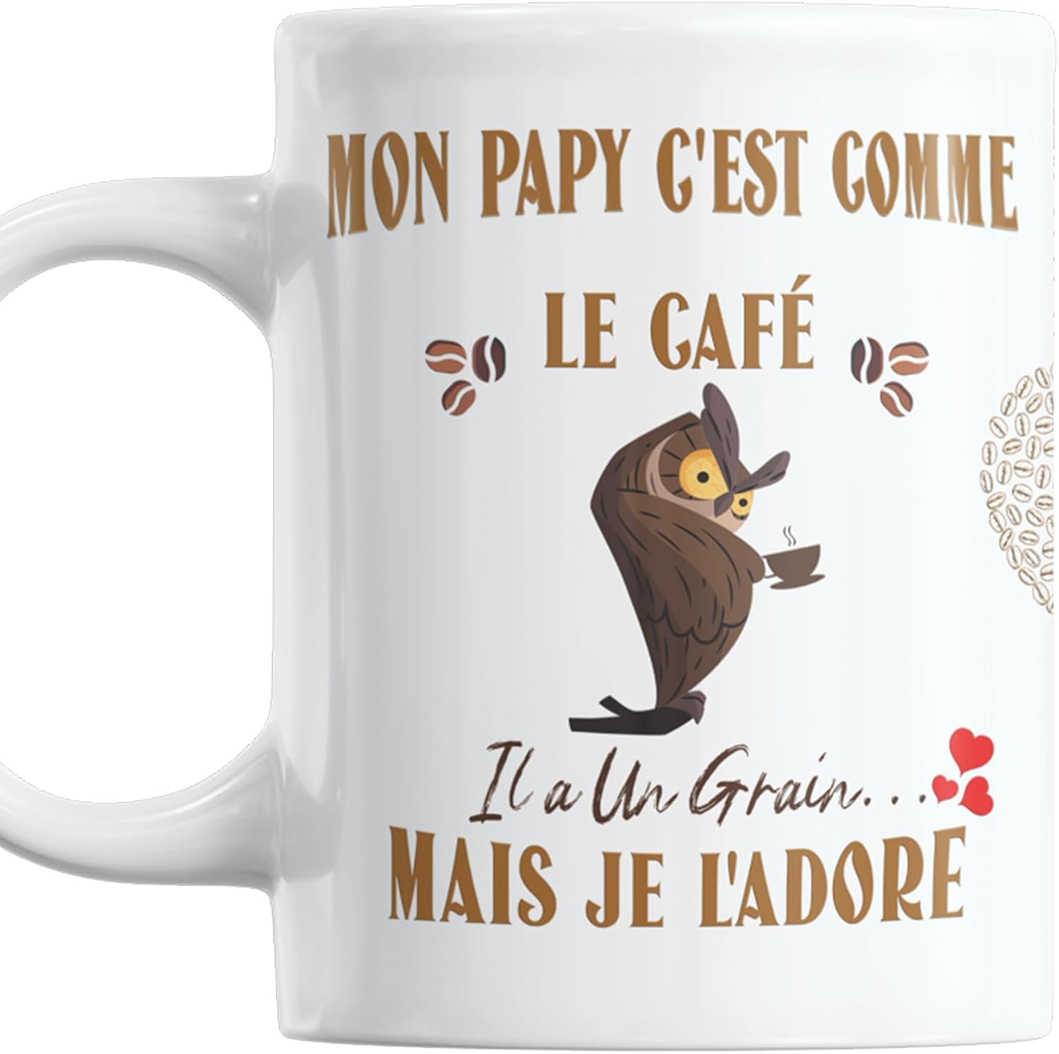 Mug humour Cadeau Papy Noel Anniversaire plaisir d'offrir Mon Papy c ...