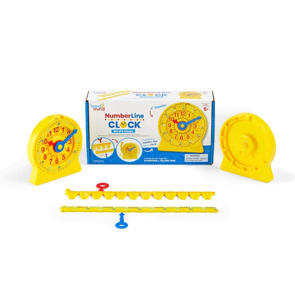 Buy Hand2mind NumberLine Clock Telling Time Teaching Clock Learn To buy-hand2mind-numberline-clock-telling-time-teaching-clock-learn-to