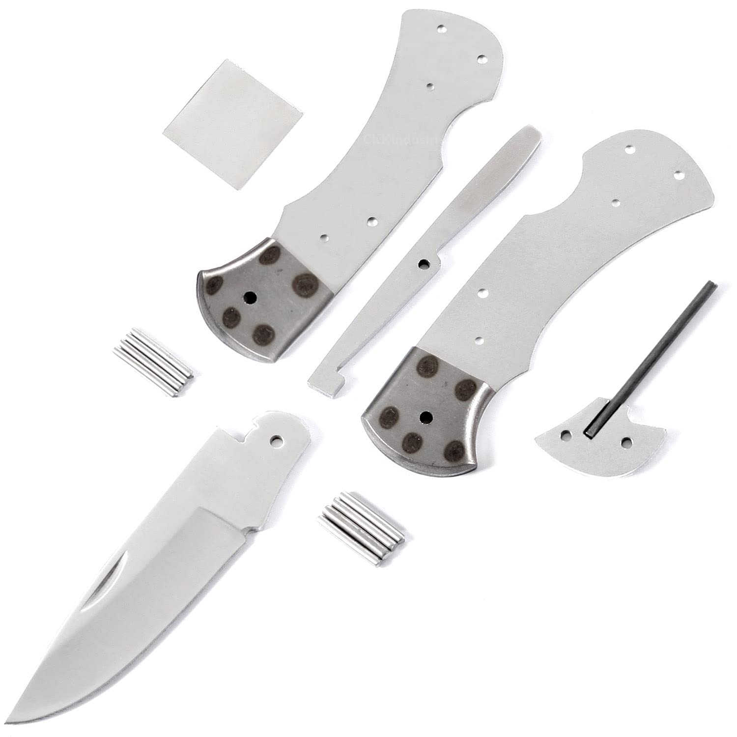 Amazon.com : EZSMITH Knife Making Kit - Ranger Lockback - DIY Folding ...