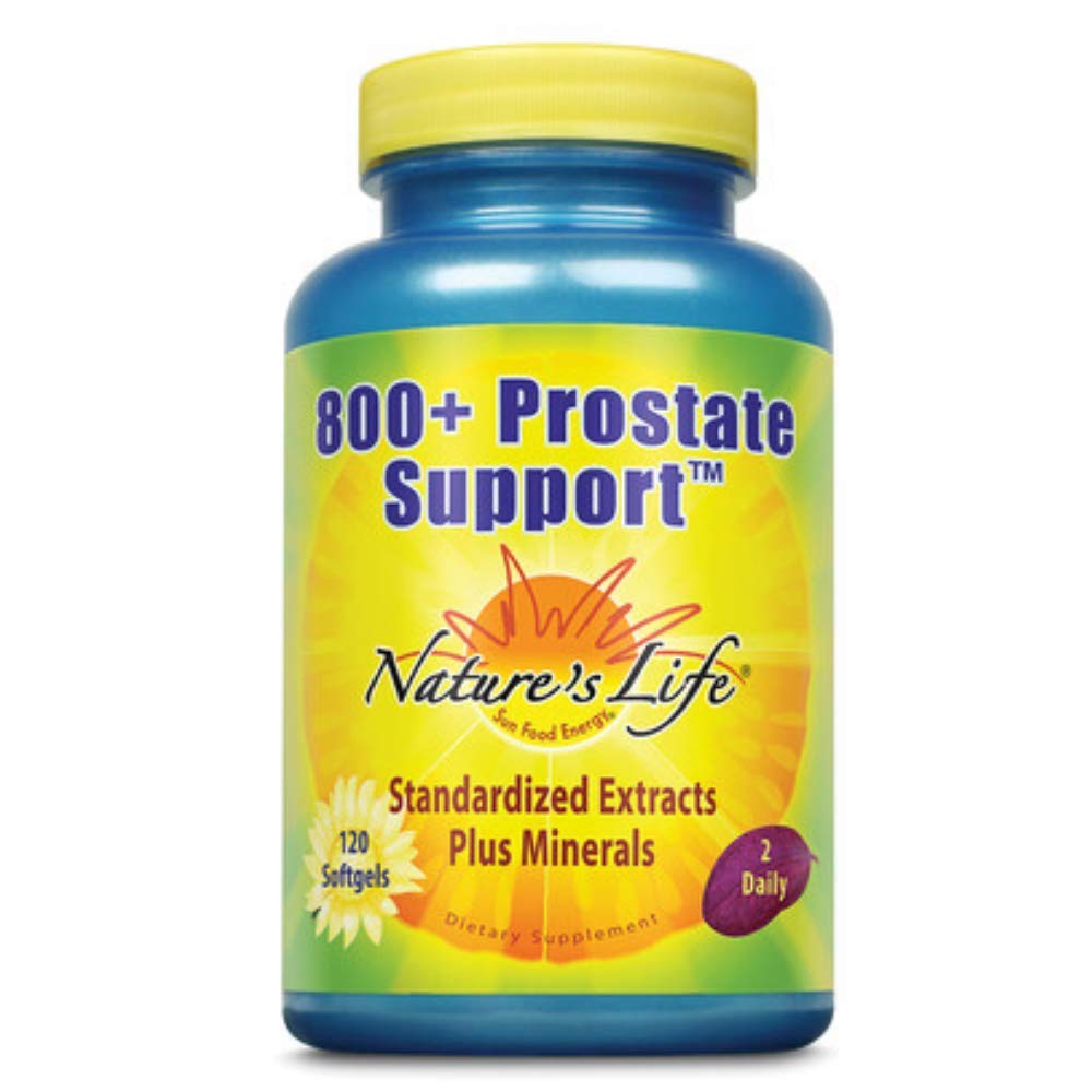 Amazon.com: Nature's Life 800+ Prostate Support | 120 ct : Health ...